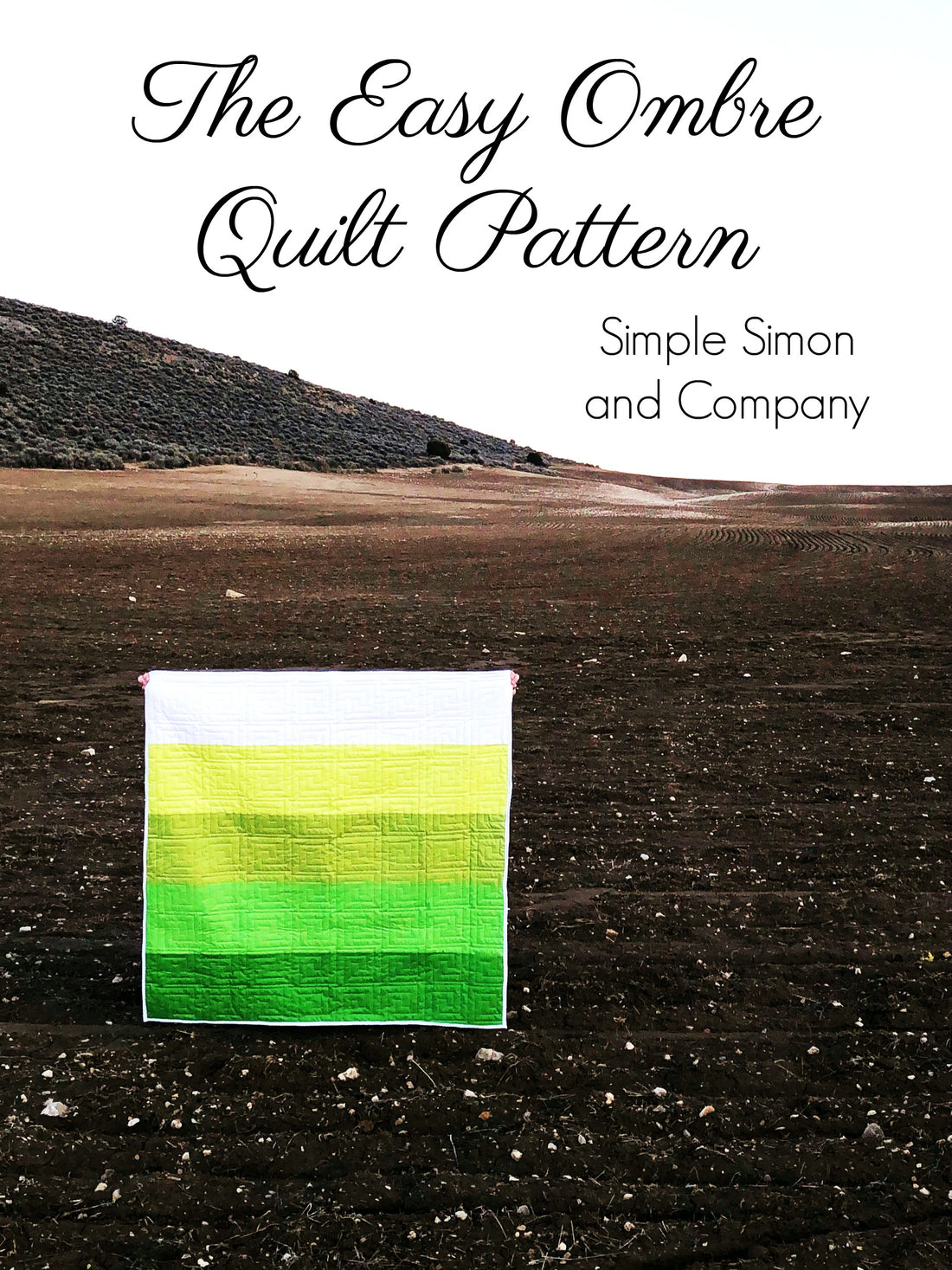 PATTERN (PDF): Easy Ombre Quilt Pattern (Immediate Download) – Simple ...