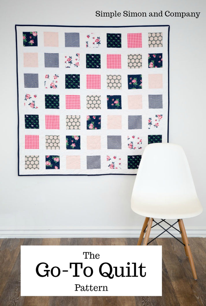 PATTERN (PDF): Go-To Quilt Pattern (Immediate Download) – Simple Simon ...